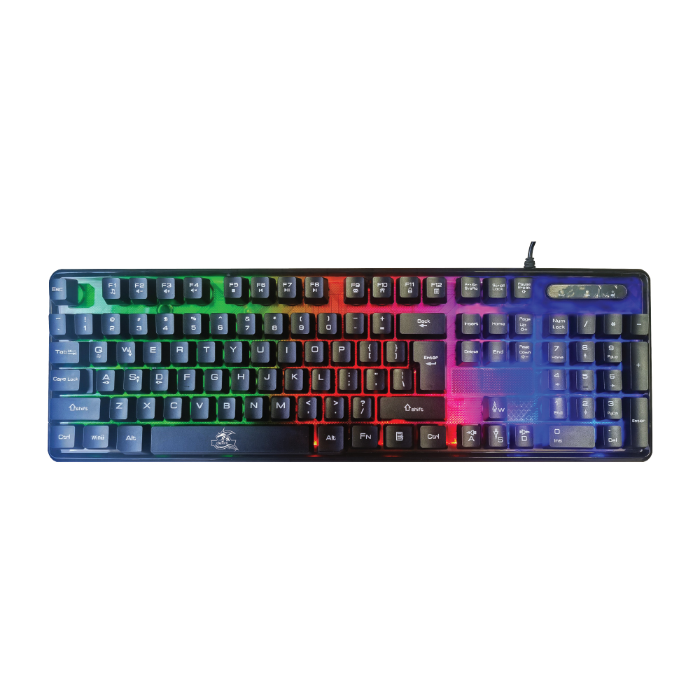 Dexim KBL-707TB USB Kablolu RGB Led Arka Işıklı Mekanik Hisli Oyuncu ...